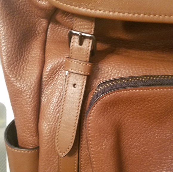 Coach | Bags | Coach Brown Leather Backpack | Poshmark